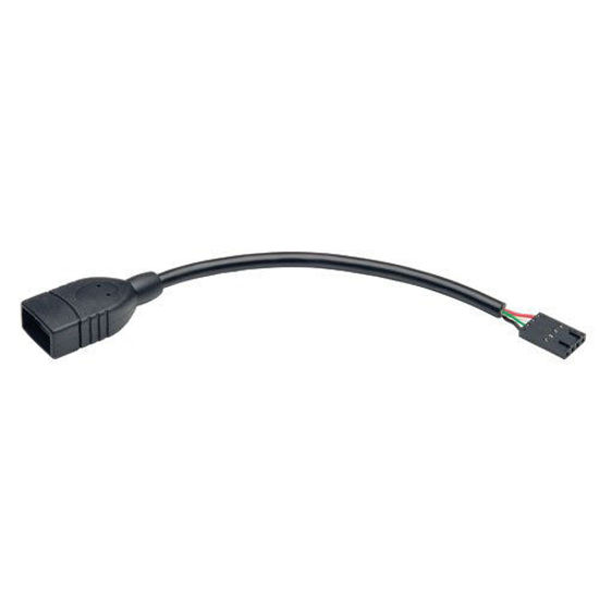 GetUSCart- TRIPP LITE USB 2.0 to USB Motherboard 4-Pin IDC Header Cable ...