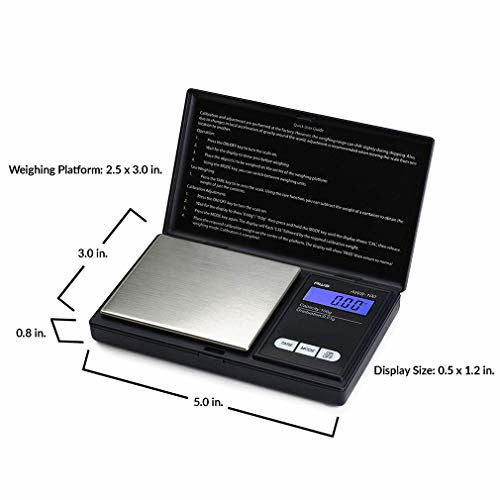 GetUSCart- AWS Series Digital Pocket Weight Scale 100g x 0.01g, (Black ...