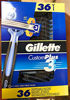 GetUSCart- Gillette CustomPlus 3 Disposable Razors 36ct