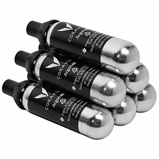 GetUSCart- Coravin Argon Capsules - Patented Cap & Seal Technology - 6 Pack