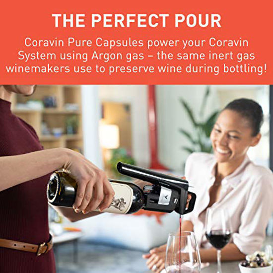 GetUSCart- Coravin Argon Capsules - Patented Cap & Seal Technology - 6 Pack