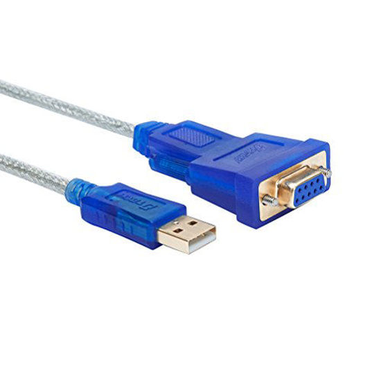 Getuscart Dtech 6 Feet Usb To Rs232 Db9 Female Serial Adapter Cable Supports Usb 2 0 Windows 10