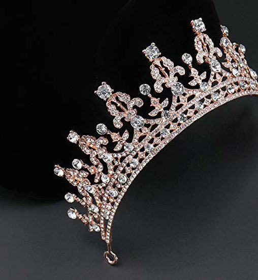 GetUSCart- BABEYOND Crystal Queen Tiara Birthday Crown Rhinestones ...