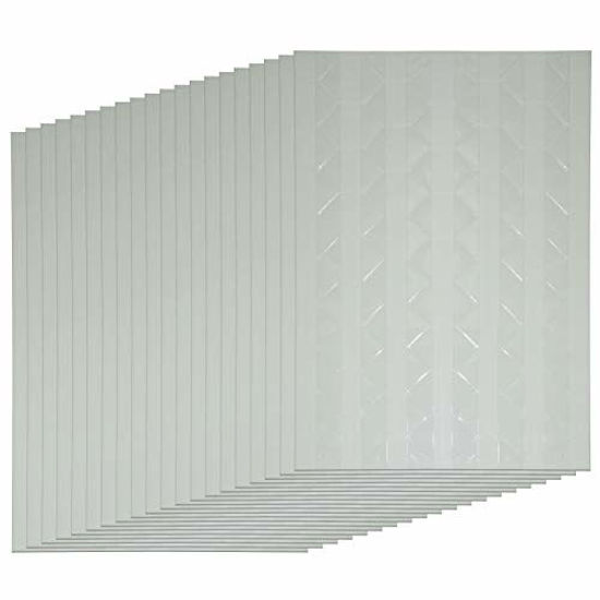 GetUSCart- Premium 2040 Pcs 20 Sheets Transparent Photo Corners ...