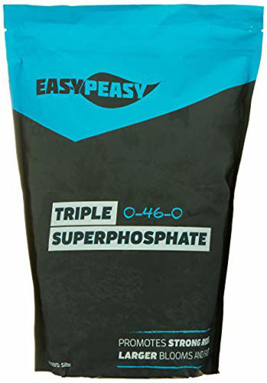 GetUSCart- Triple Super Phosphate 0-46-0 Easy Peasy Plants 99% pure (5lb)