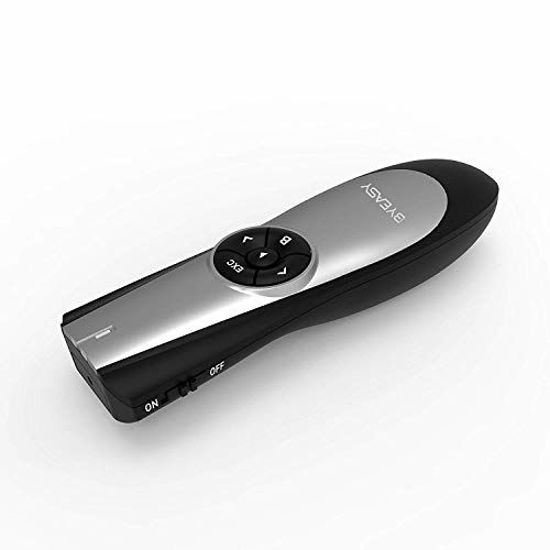 GetUSCart- BYEASY Wireless Presenter, RF 2.4GHz Presentation Clicker ...