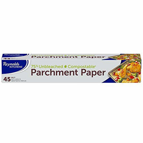 GetUSCart- Reynolds Kitchens Unbleached Parchment Paper Roll, 45 Square ...