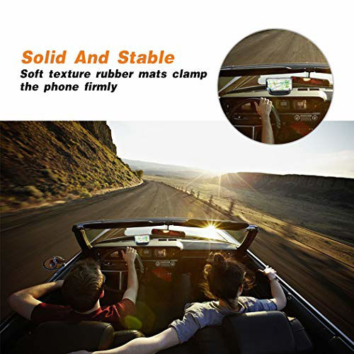 GetUSCart- Loncaster Car Phone Holder, Car Phone Mount Silicone Car Pad ...