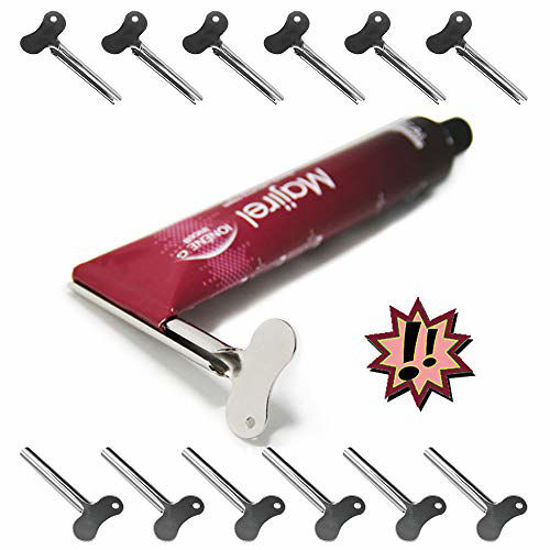 GetUSCart- ZOCONE 12 Pack Toothpaste Tube Squeezers Stainless Steel ...