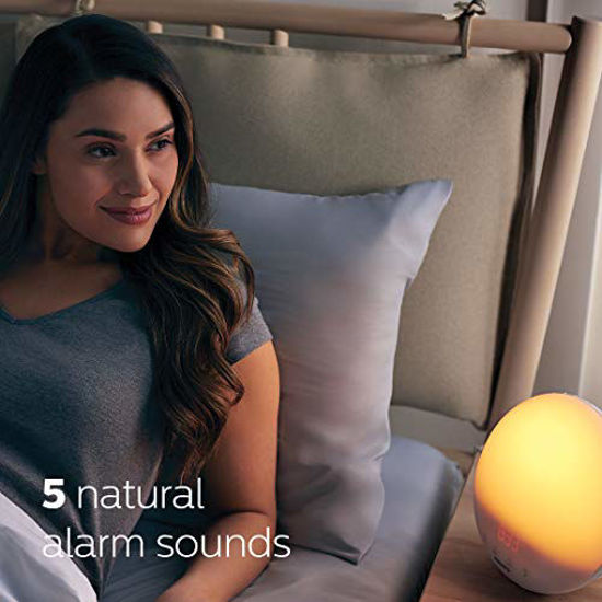 GetUSCart- Philips SmartSleep Wake-up Light, Colored Sunrise and Sunset ...