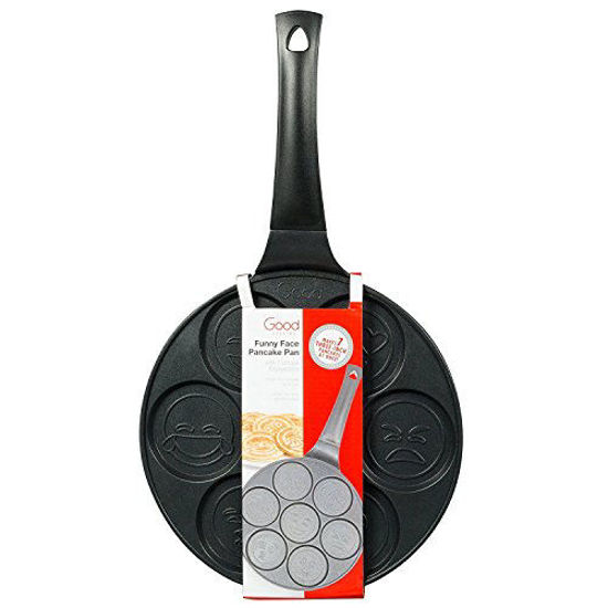GetUSCart- Emoji Smiley Face Pancake Pan - Non-stick Pan Cake Griddle ...