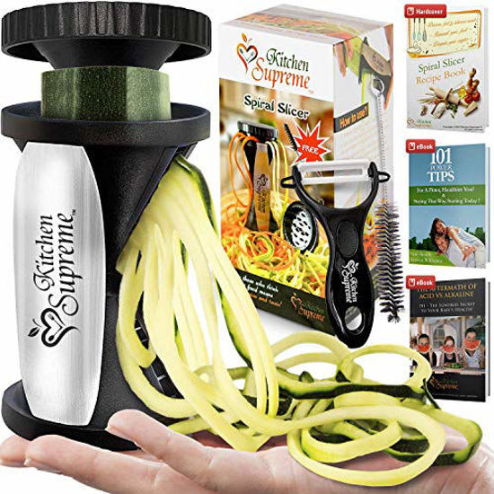 GetUSCart- Zucchini Spaghetti Maker Complete Bundle - Best Spiraler ...