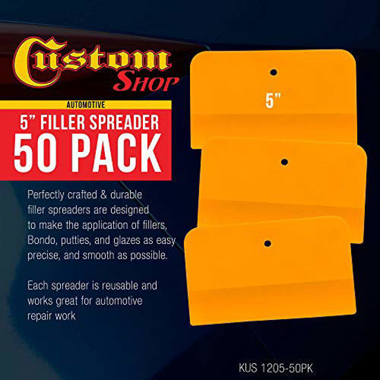 GetUSCart- Custom Shop - 5 Inch Body Filler Spreaders for Automotive ...