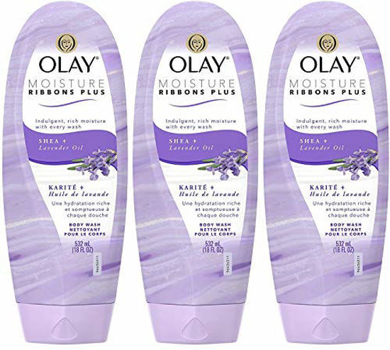 GetUSCart- OLAY Moisture Ribbons Plus, Shea plus Lavender Oil 18 oz ...