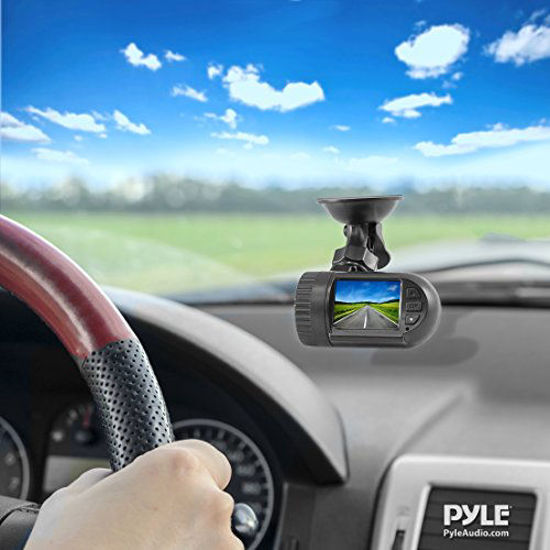 GetUSCart- Pyle Car Recorder DVR Front & Rear View Dash Camera Video 1. ...