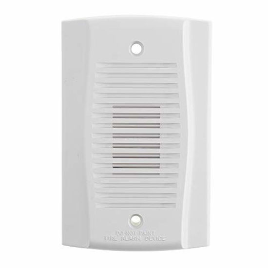 GetUSCart- SYSTEM SENSOR MHW 12-24 V, White, Mini Horn