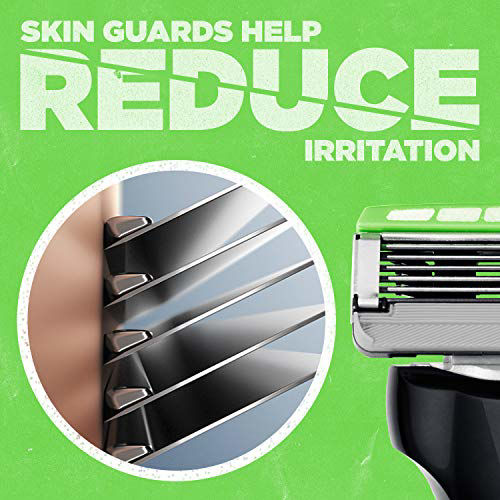 GetUSCart- Schick Hydro Sense Sensitive Razors for Men With Skin Guards ...