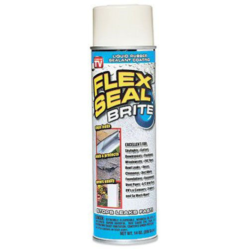 GetUSCart- Flex Seal Brite Liquid Rubber Sealant Coating, 14 Ounce, Brite