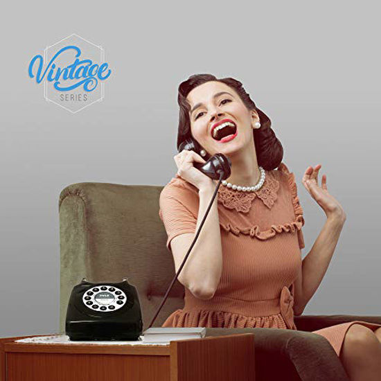 GetUSCart- Retro Design Corded Landline Phone - Classic Vintage Old ...