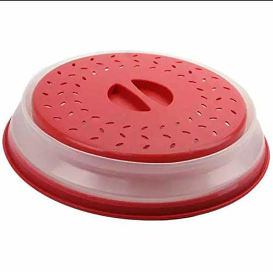 GetUSCart- Collapsible Microwave Food Plate Cover,Vented,BPA Free Food ...