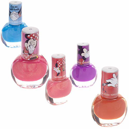 GetUSCart- Townley Girl Disney Minnie Mouse Non-Toxic Peel-Off Nail ...