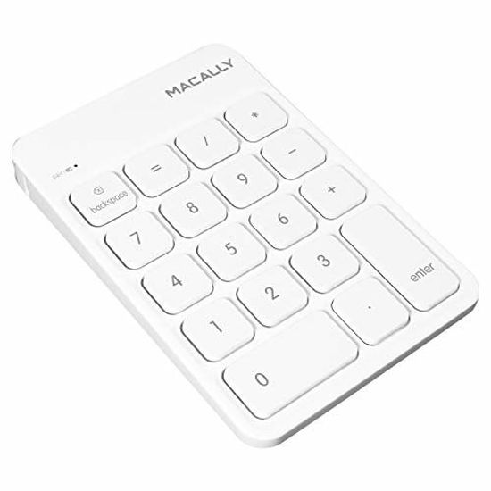 GetUSCart- Macally Wireless Bluetooth Numeric Keypad for Laptop, Apple ...