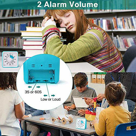 GetUSCart- GEEKERA Visual Timer for Kids, Countdown Ticking Clock, 60 ...