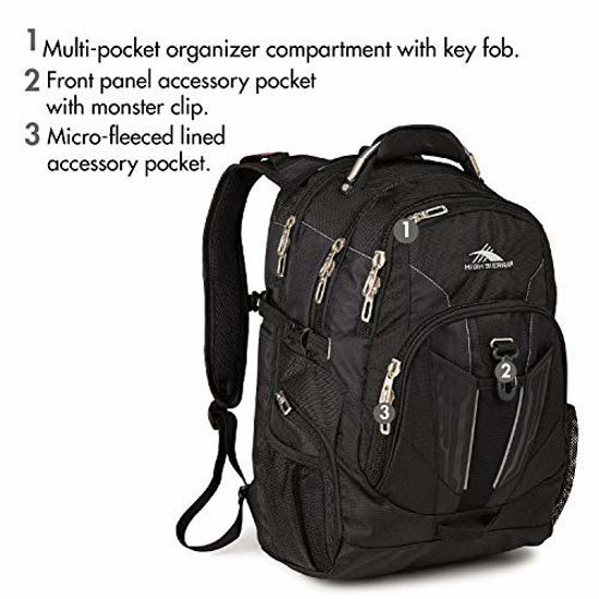GetUSCart- High Sierra XBT-TSA Laptop Backpack, Black, One Size