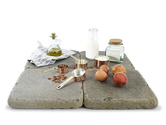 GetUSCart- Kuprum Solid Health Natural Copper Measuring Cup Set With ...