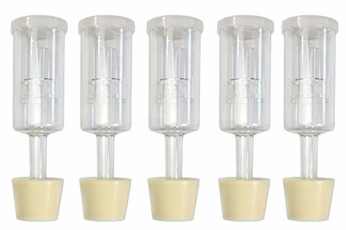 GetUSCart- Box Brew Kits (5 Pack) Three-Piece Airlock and Drilled #6 ...