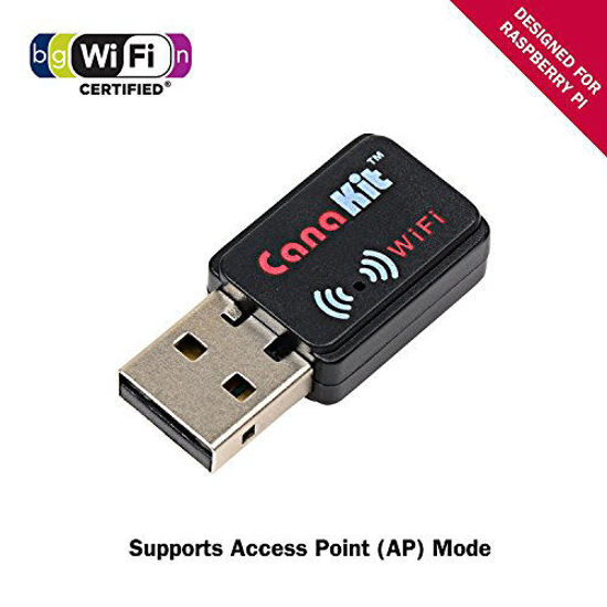 GetUSCart- CanaKit Raspberry Pi WiFi Wireless Adapter/Dongle (802.11 n ...