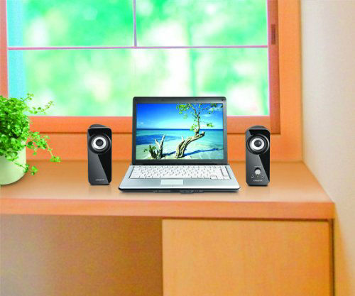GetUSCart- Creative Inspire T12 2.0 Multimedia Speaker System with Bass ...