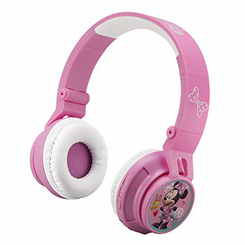 GetUSCart- eKids Minnie Mouse Bluetooth Headphones for Kids Wireless ...