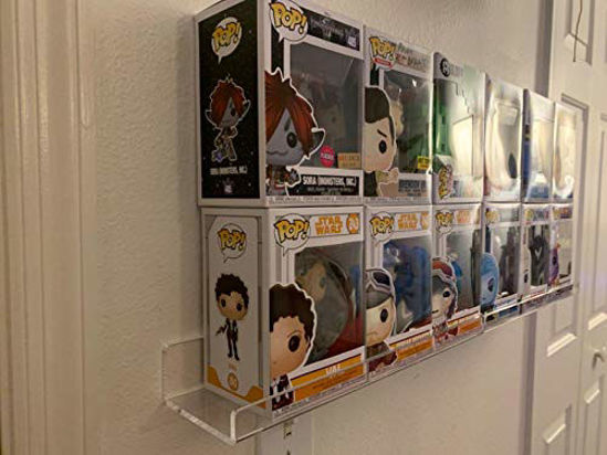 GetUSCart- Cq acrylic 15" Invisible Acrylic Floating Wall Ledge Shelf ...