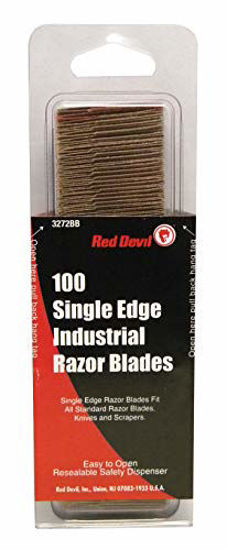 GetUSCart- Red Devil 3272 Single-Edge Razor Blades (Box of 100)