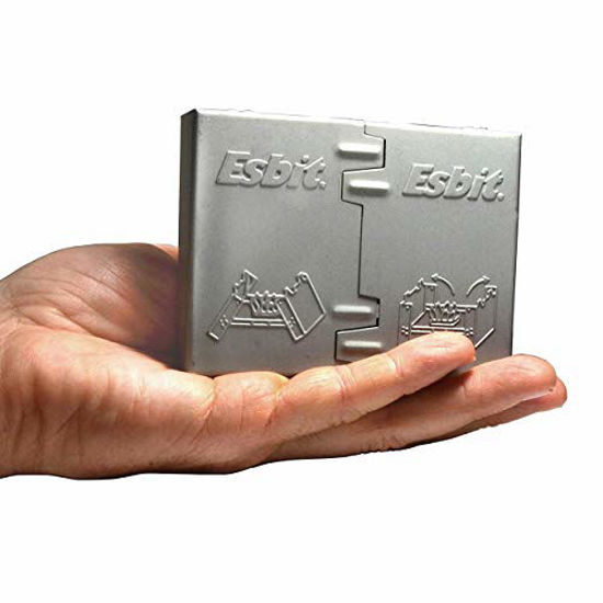 GetUSCart- Esbit Ultralight Folding Pocket Stove with Six 14g Solid ...