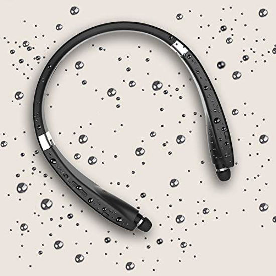 GetUSCart- Foldable Bluetooth Headset, Beartwo Lightweight Retractable ...