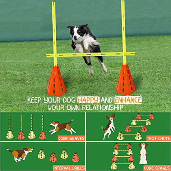 GetUSCart- Yes4All Agility Hurdles Cone Set/Agility Training Equipment ...