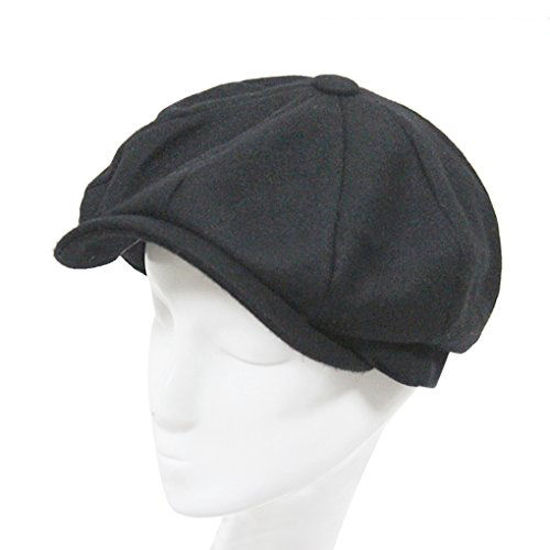 GetUSCart- Classic 8 Panel Wool Tweed Newsboy Gatsby Ivy Cap Golf ...