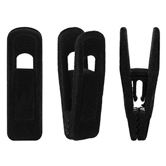 GetUSCart- Corodo Velvet Hangers Clips 20 Pack, Black Pants Hangers ...