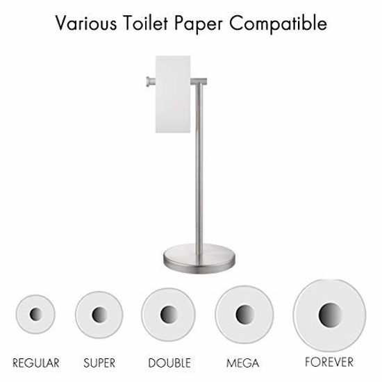 GetUSCart- KES Toilet Paper Holder Stand SUS 304 Stainless Steel ...