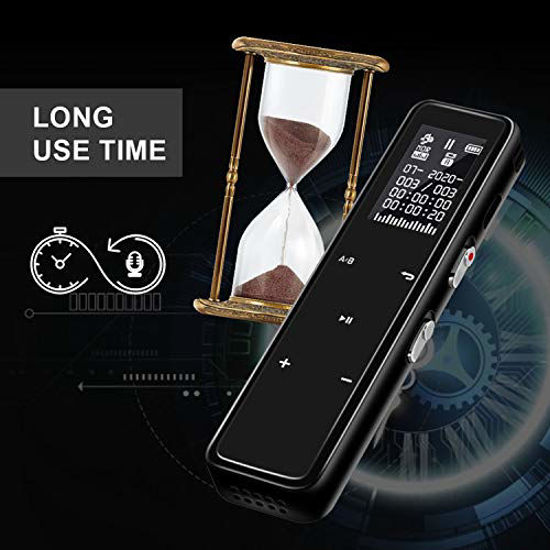 GetUSCart- Voice Recorder Digital Voice Recorder 32G Touch Screen Voice ...