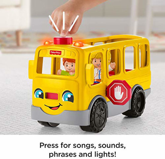 GetUSCart- Fisher-Price Little People Sit with Me School Bus