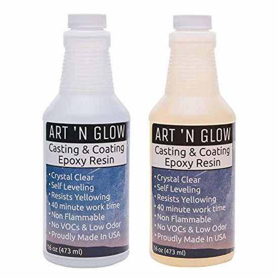 GetUSCart- Clear Casting and Coating Epoxy Resin - 32 Ounce Kit