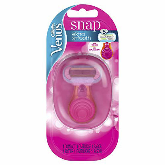 GetUSCart- Gillette Venus Snap with Extra Smooth Women's Razor Handle ...