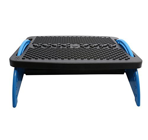 GetUSCart- IO Crest Ergonomic Floating Tilt Foot Rest Textured Surface ...