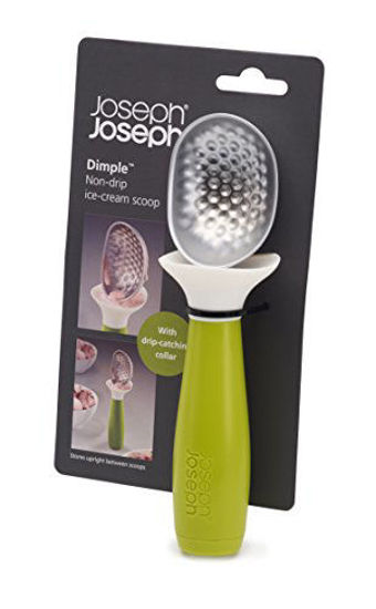 GetUSCart- Joseph Joseph Dimple Non-Drip Ice Cream Scoop, Green