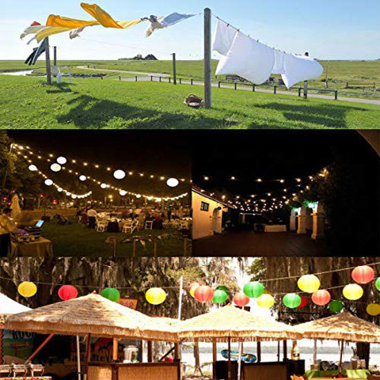 GetUSCart- Family Clotheslines 10Ft Portable Windproof Clothes Rope ...