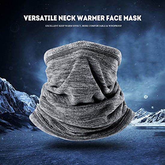 GetUSCart- WTACTFUL Windproof Fleece Neck Warmer Scarf Face Mask Cover Bandana for Cold Weather ...