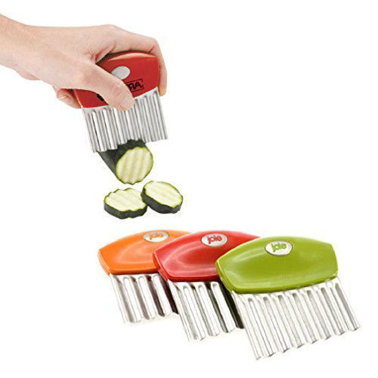 GetUSCart- Joie Crinkle Cutter / Wavy Knife for Any Vegetable, Great ...